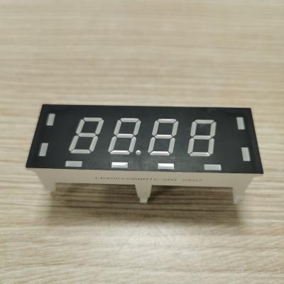 China Customization White Four Digit 7 Segment Led Display for Microwave for sale