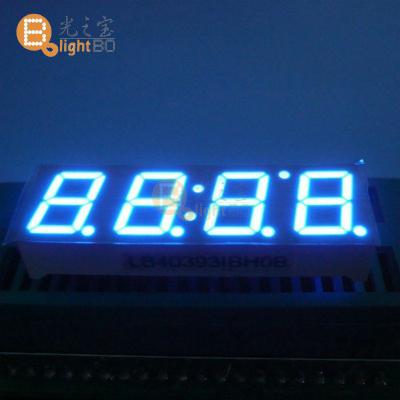 Chine Affichage à LED à cathode commune à 4 chiffres à 7 segments blanc brillant de 0,39 pouce à vendre