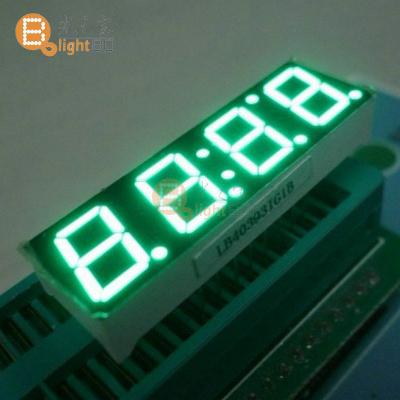 Chine Affichage à LED à cathode commune à 4 chiffres à 7 segments blanc brillant de 0,39 pouce à vendre