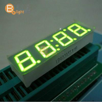 Chine Affichage à LED à cathode commune à 4 chiffres à 7 segments blanc brillant de 0,39 pouce à vendre