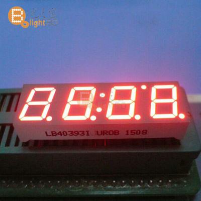 Chine Affichage à LED à cathode commune à 4 chiffres à 7 segments blanc brillant de 0,39 pouce à vendre