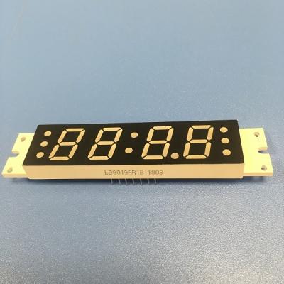 China Four Digit Seven Segment Custom LED Display 14.8 mm For Radio / Sound for sale