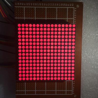 China Cor do rosto Segmentos amarelos Rosto preto Dot Matrix LED Display Module com tensão de entrada de AC100-240V à venda