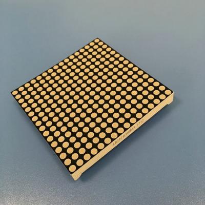 China Face Color Yellow Segments Black Face Dot Matrix LED Display Module with Input Voltage of AC100-240V for sale