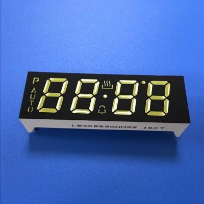 China Ultra weiße Gewohnheit LED-Anzeige, 4 Segmentanzeige-allgemeine Anode der Stellen-sieben für Ofen-Timer zu verkaufen