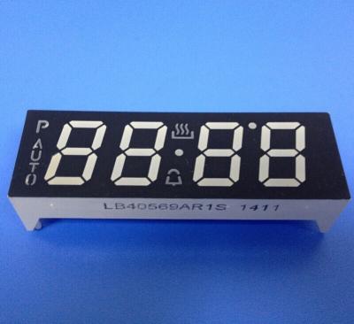 中国 4ディジット14.2mm 7つの区分の注文のLED表示超赤いオーブン制御適用 販売のため