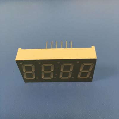 中国 温度の表示器のための0.49のlnch 4ディジット7の区分によって導かれる表示こはく色色 販売のため