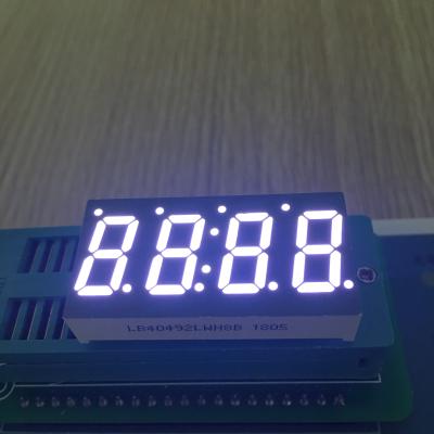 中国 温度の表示器のための0.49のlnch 4ディジット7の区分によって導かれる表示こはく色色 販売のため