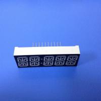China 0.56 Inch Digital Alphanumeric LED Display - 16 Segment, 5V, 20mA Current, Black/Grey Options for sale