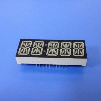 China 0.56 Inch Digital Alphanumeric LED Display - 16 Segment, 5V, 20mA Current, Black/Grey Options for sale