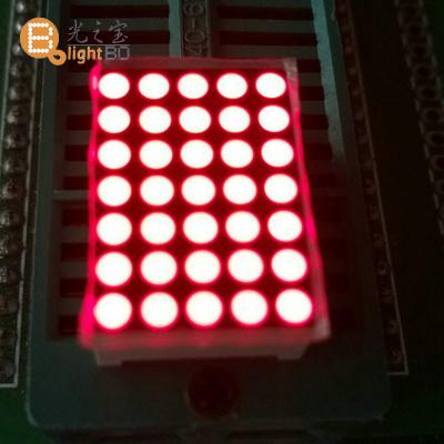 Chine Compatibilité OEM ODM Affichage LED à matrice de points 5x7 avec grand angle de vision à vendre