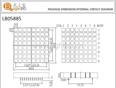 中国 高可視な赤色共用カソードLEDディスプレイ 18ピン 販売のため
