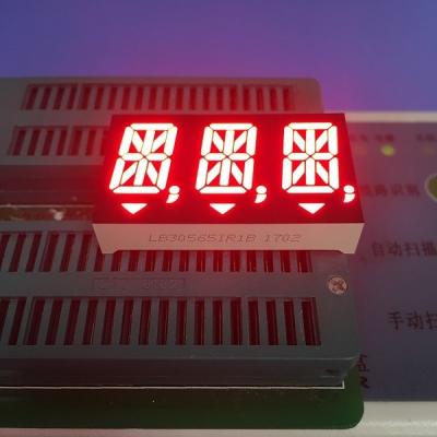 China Segment ein 0,56 Zoll-14 führte superhellgrünes der allgemeinen Anode der Anzeige für Instrumentenbrett zu verkaufen
