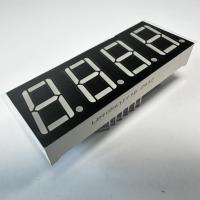 China Ultra Bright Amber 4 Digit 14.2mm 7 Segment LED Display Common Anode For Temperature Control for sale