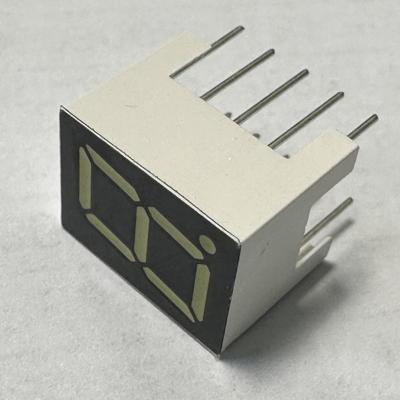 China Ultra Bright Red Single Digit 0.8inch 7 Segment LED Display Common Cathode for Digital Indicator for sale