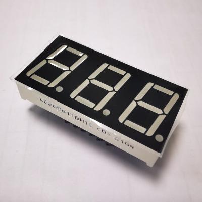中国 3桁0.56インチ 7セグメント LEDディスプレイ 青色 共通アンード 販売のため