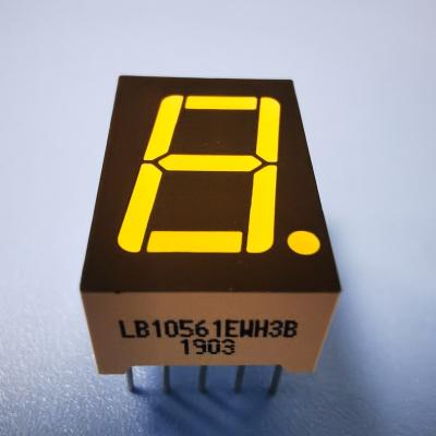 중국 초 밝은 빨간색 14.2mm (0.56") 단일 숫자 7 세그먼트 LED 디스플레이 디지털 표시기 공통 안도 판매용