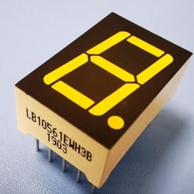 중국 극 밝은 빨간색 14.2mm (0.56") 단일 숫자 7 세그먼트 LED 디스플레이 디지털 표시기 공통 카소드 판매용