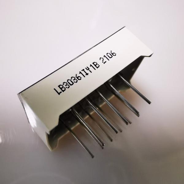 슈퍼 밝은 앰버 LED 디스플레이 7 세그먼트 3자리 9.2mm 패널 미터용 일반 카토드