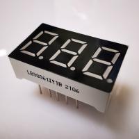 China 0.36 inch 3 Digit 7 Segment LED Display Super Bright Amber Common Cathode for Panel Meter for sale