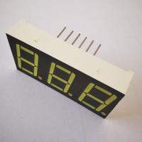 China 3 digit 14.2mm Common Anode Ultra Bright White 7 Segment LED Display for Temperature Controller for sale