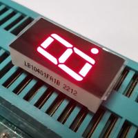 China Ultra Bright Red Single Digit 7 Segment LED Display Common Cathode for sale