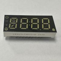 China 4 Digit 7 Segment LED Display Common Cathode Multicolour for Refrigerator Control Panel for sale