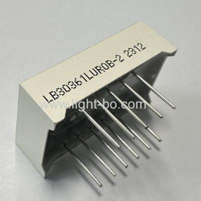 中国 3桁0.36インチ共通カソード 超明るいオレンジ7セグメント LEDディスプレイ 販売のため