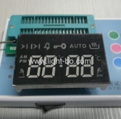 China Ultra heldere amber 0,58-inch Vier-cijferige 7-segment LED-scherm Te koop