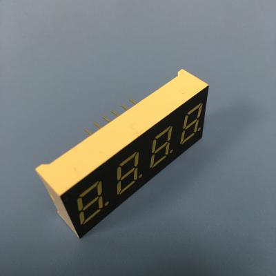 Cina Display a LED a 7 segmenti a 4 cifre da 0,4 pollici Anodo comune Bianco ultra luminoso per il pannello degli strumenti in vendita