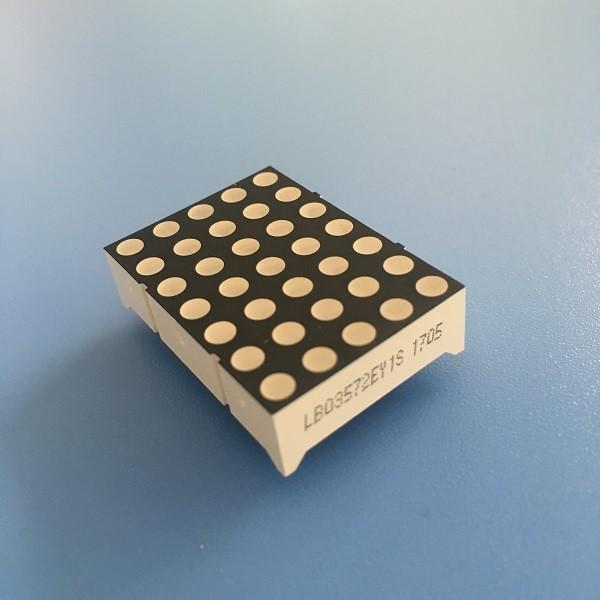 Display a LED a matrice DOT giallo super luminoso 3 mm per segnali mobili / bacheche