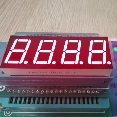 China 4 Ziffern 14,2 mm Hochhellrot 7 Segmente LED-Display Gemeinsame Anode zur Temperaturkontrolle zu verkaufen