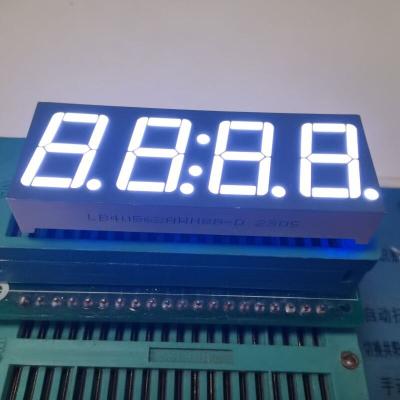 China 4 cijfers 14,2 mm Hoog helder rood 7 segmenten LED-scherm gemeenschappelijke anode voor temperatuurregeling Te koop