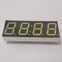 China 4 Digit 14.2mm Orange 7 Segment LED Display Common Anode For Temperature Control for sale