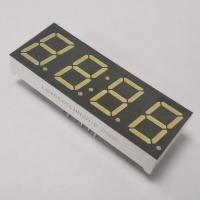 China 4 Digit 14.2mm Orange 7 Segment LED Display Common Anode For Temperature Control for sale