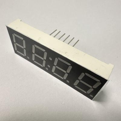 China Blue 4 Digit 14.2mm 7 Segment LED Display Common Anode For Temperature Control for sale
