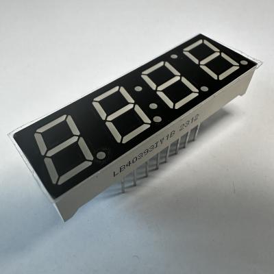 中国 0.39"黄色い7セグメントLEDディスプレイ 温度湿度指標の共通アノード 販売のため