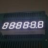 China 6 Digit 7 Segment LED Display with 9.2mm Height and Common Cathode for Digital Countdown Timer for sale