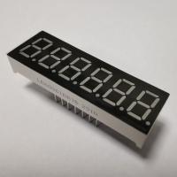 China High bright Red 7 Segment LED Display 6 Digit 9.2mm Common Cathode for Digital Countdown Timer for sale