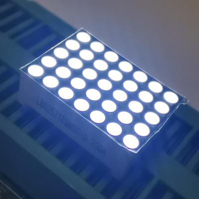 China Ultrahellweiß 0,7 Zoll 1,9 mm 5 X 7 DOT Matrix LED-Display for sale