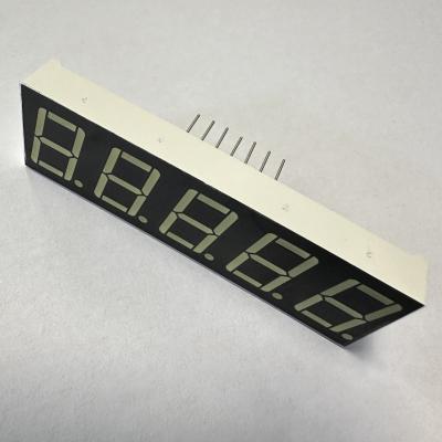 China 0.56 pulgadas 5 dígitos Ultra Brillante Blanco 7 Segmentos LED Display Cátodo común para el control del proceso en venta