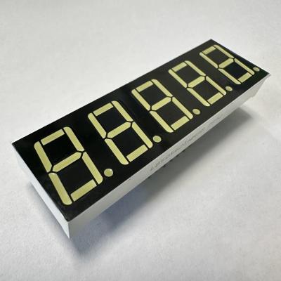 China 0.56 pulgadas 5 dígitos Ultra Brillante Blanco 7 Segmentos LED Display Cátodo común para el control del proceso en venta