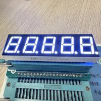 China Ultra Bright White 0.56-inch 5-Digit 7 Segment LED Display with Common Anode for Process Control for sale
