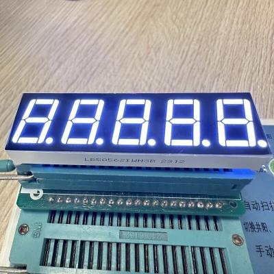 High bright Red 0.56inch 5-Digit 7 Segment LED Display Common Anode for Process Control