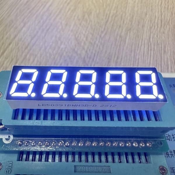 0Display a LED a 7 segmenti da 56 pollici con 5 cifre per letture numeriche accurate