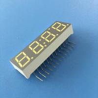China 0.39 Inch Common Cathode 4-Digit Seven Segment LED Display - 10.0mm Height, 120-140 mcd Brightness for Set-top Boxes for sale