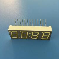 China 0.39 Inch Common Cathode 4-Digit Seven Segment LED Display - 10.0mm Height, 120-140 mcd Brightness for Set-top Boxes for sale