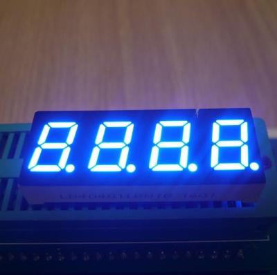 Chine Tableau de bord couleur de émission bleue ultra lumineuse d'affichage menée par segment du chiffre 7 de 0,4 pouces 4 à vendre