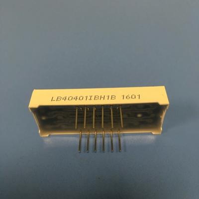 Chine Tableau de bord couleur de émission bleue ultra lumineuse d'affichage menée par segment du chiffre 7 de 0,4 pouces 4 à vendre