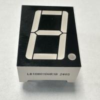 China Ultra Bright Red Single Digit 0.8 inch 7 Segment LED Display Common Cathode for Digital Indicator for sale